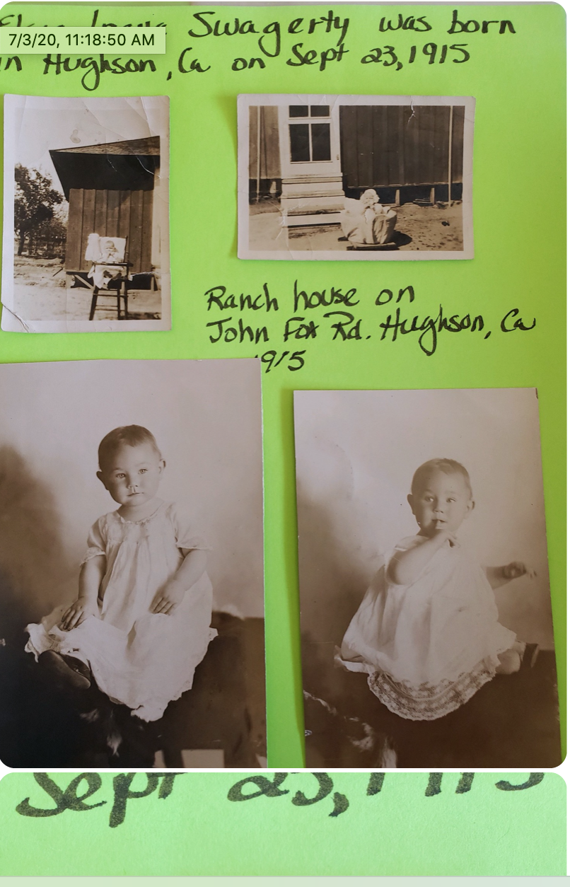 My Beginnings – Swagerty-Aldrich Family Web Site